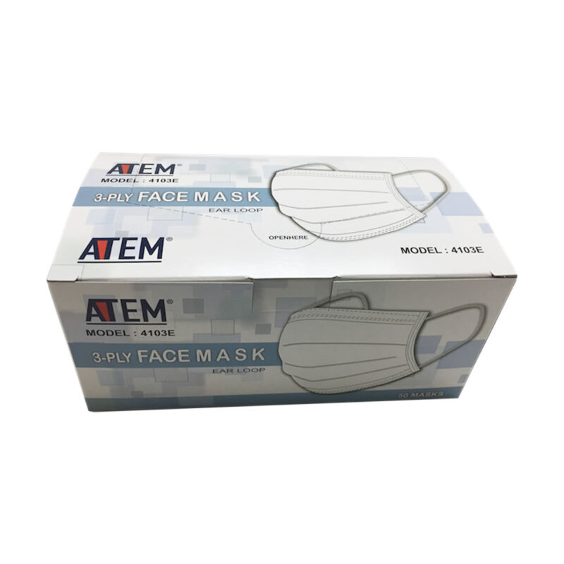 ATEM 4103T 3 Ply Face Mask – PolyScientific