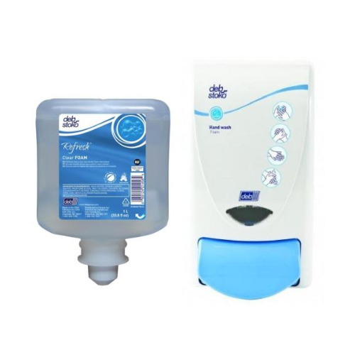 Deb® Refresh Clear Foam Wash – PolyScientific