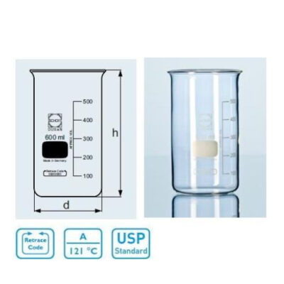 DURAN Beaker High Form, without Spout – PolyScientific