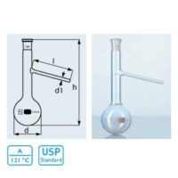 DURAN Engler Flask, with Standard Ground Joint – PolyScientific