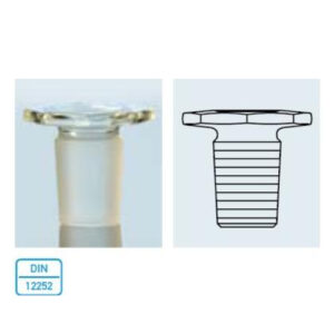 Glass Stopper, Standard Ground Joint – PolyScientific