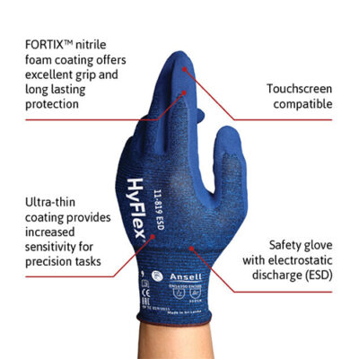 Ansell HyFlex® 11-819 ESD – PolyScientific